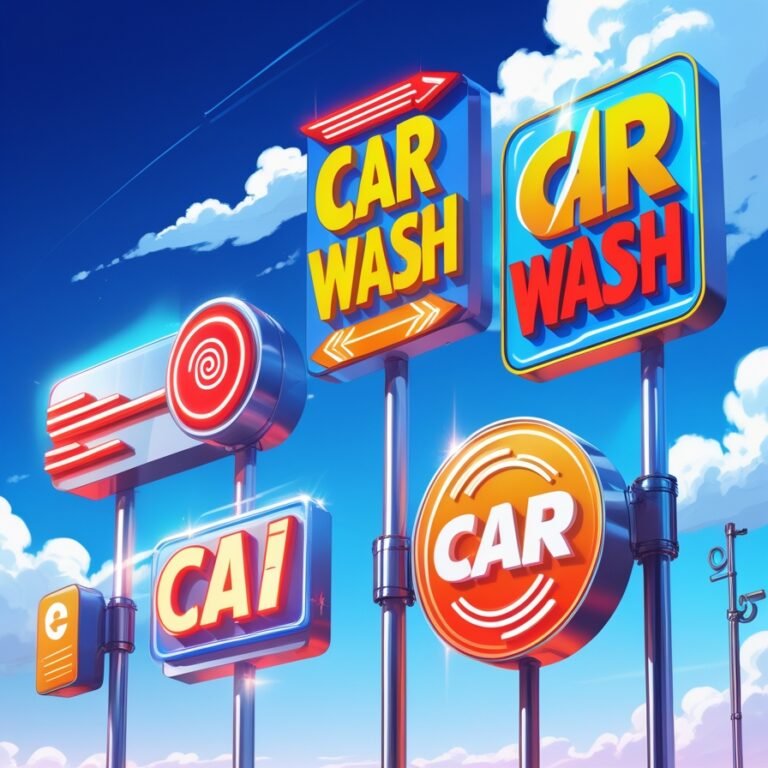 Spectacular Car Wash Signs: Amazing Ways to Attract Customers