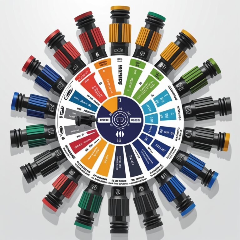 Pressure washer tip chart
